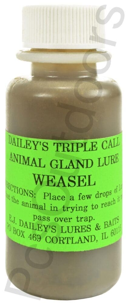 E.J. Dailey's Weasel Lure 1 Oz Natural Call - PcsOutdoors