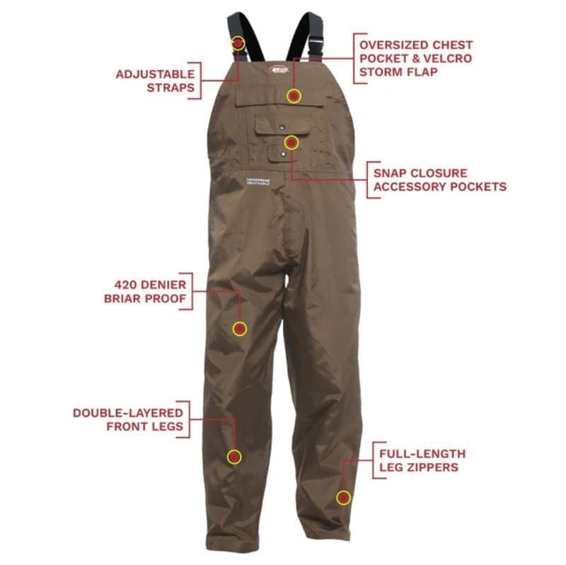 Nite Lite Outdoor Gear Pro Non-Insulated Bib - Model: NLHAB - PcsOutdoors
