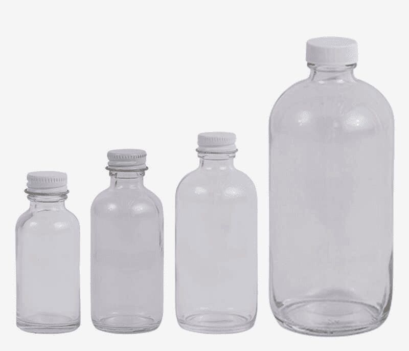 Lure Bottles Boston Round Glass Bottles For Holding Lure - PcsOutdoors
