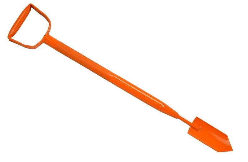AuSable Brand 26" Narrow Blade D-Handle Trowel - Powder Coated Orange ...
