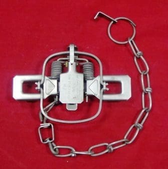 Sleepy Creek #1 Coil Spring Trap 4" Jaw Spread For Muskrat, Mink, And ...