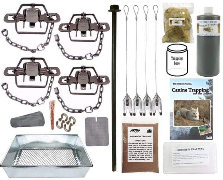 Wolf Creek Predator Trapping Kit - Dogless - Offset Jaw Traps - PcsOutdoors